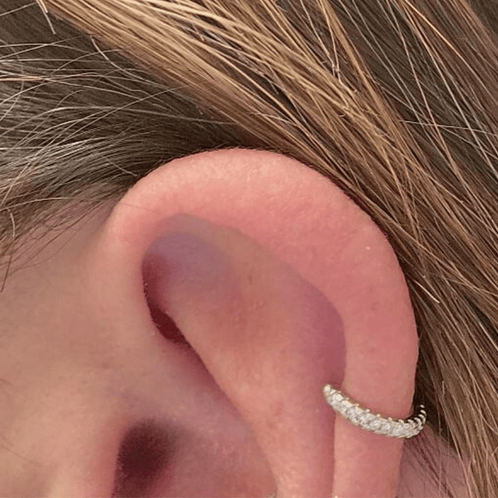Cz Easy Ear Cuff - Fashion Hut Jewelry