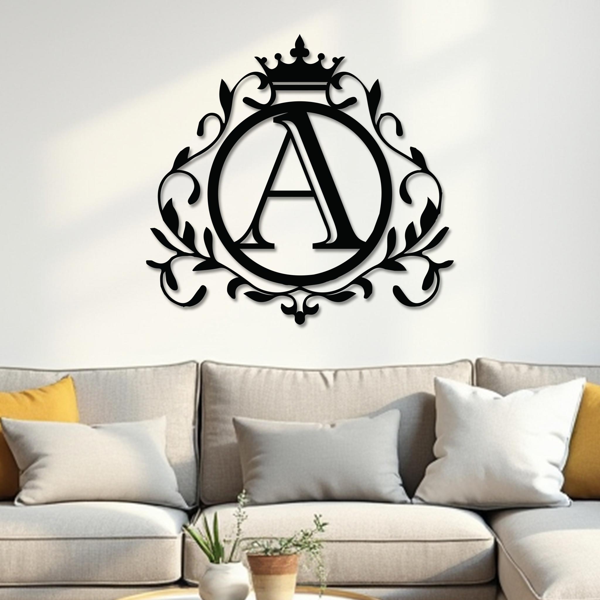 Royal Monogram Sign – Fashion Hut Jewelry